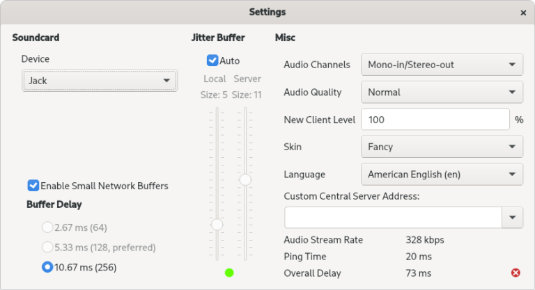 Jamulus Latency on Fedora 33 | Adam Young's Web Log