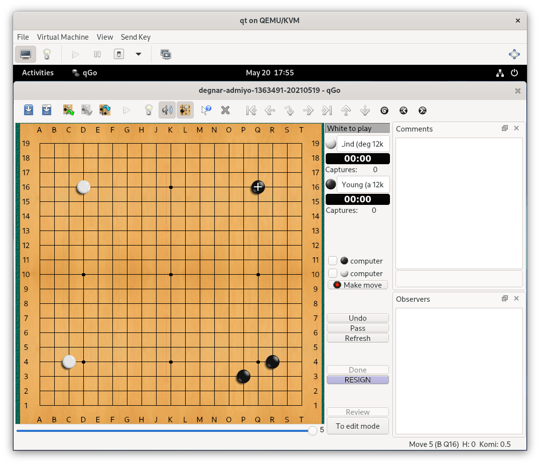 Upgrading QGo to QT5 | Adam Young’s Web Log